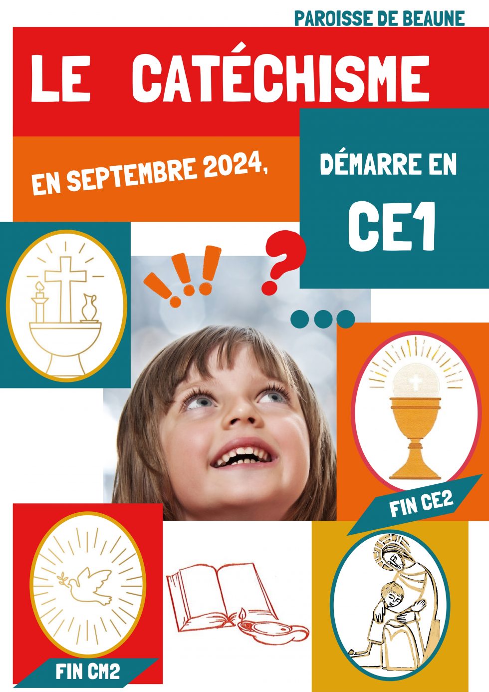 Inscriptions au catéchisme 2024/2025 | Paroisse catholique de Beaune